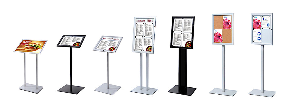 Bulletin Board Floor Stands – Displays247