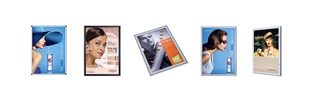 Poster Frames, Poster Cases & Snap Frames – Displays247