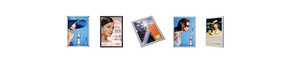Poster Frames - Wall Mounted Sign Holders for Advertisements and ...