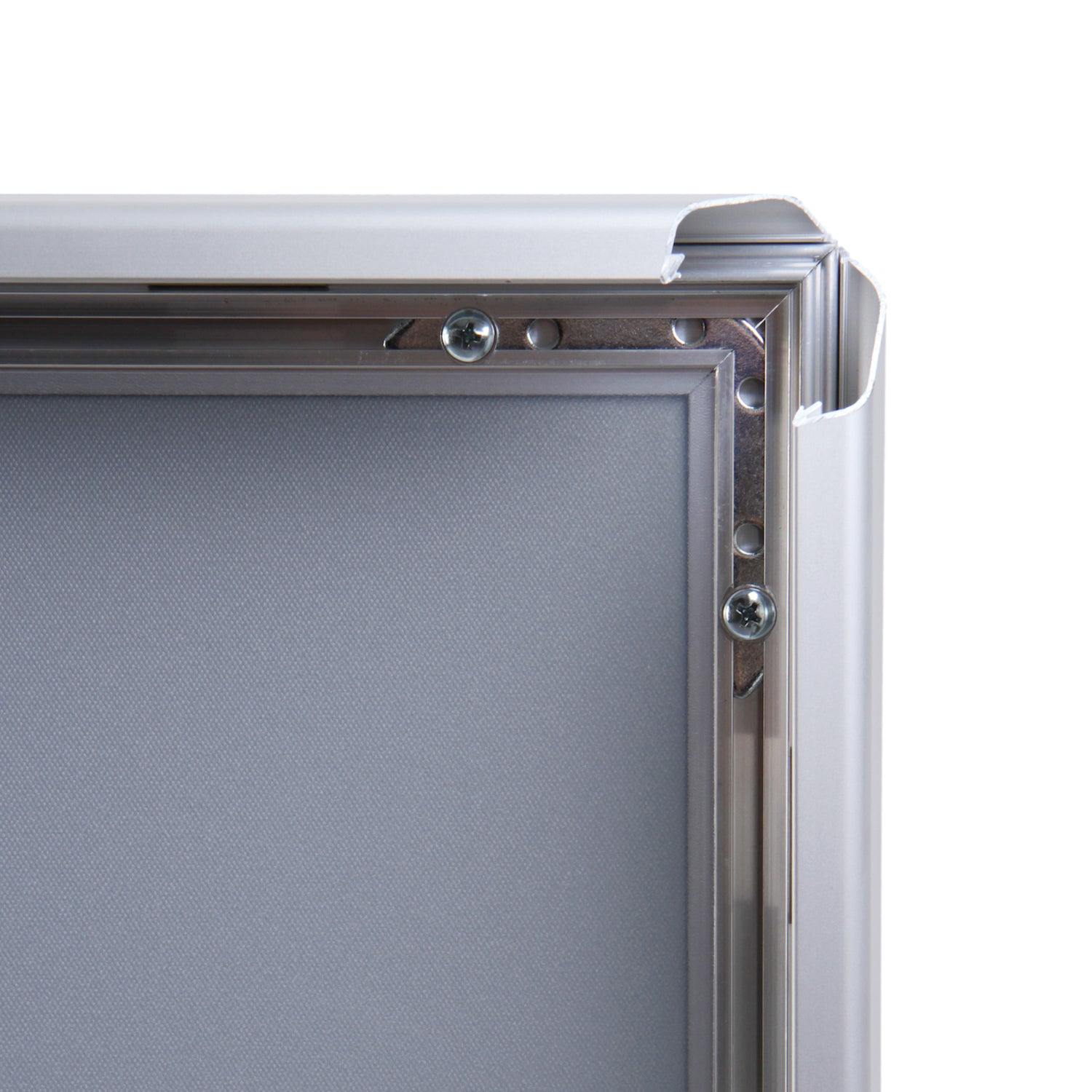 Outdoor Poster Frame | Snap Open | Secure Closing | with Gasket | Silv ...