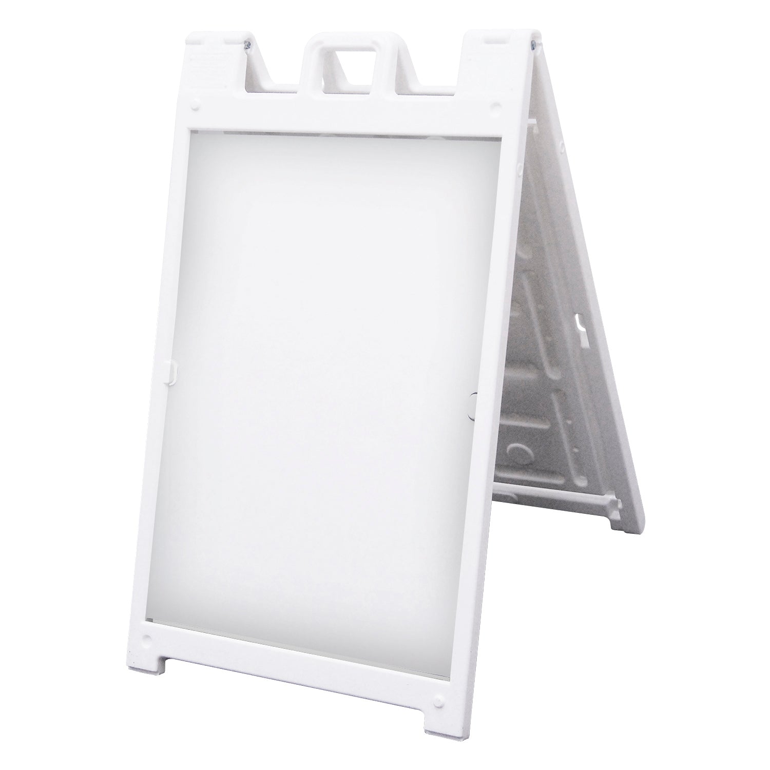 A-Frame Sign | Plastic | Deluxe | for Poster-Boards | White or Black ...